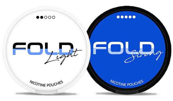Nikotiinipadjad FOLD Strong Ja FOLD Light